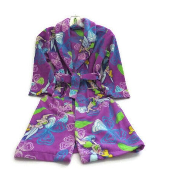 Home Sewn | Pajamas | Home Sewn Girls Robe Disney Tinkerbell | Poshmark